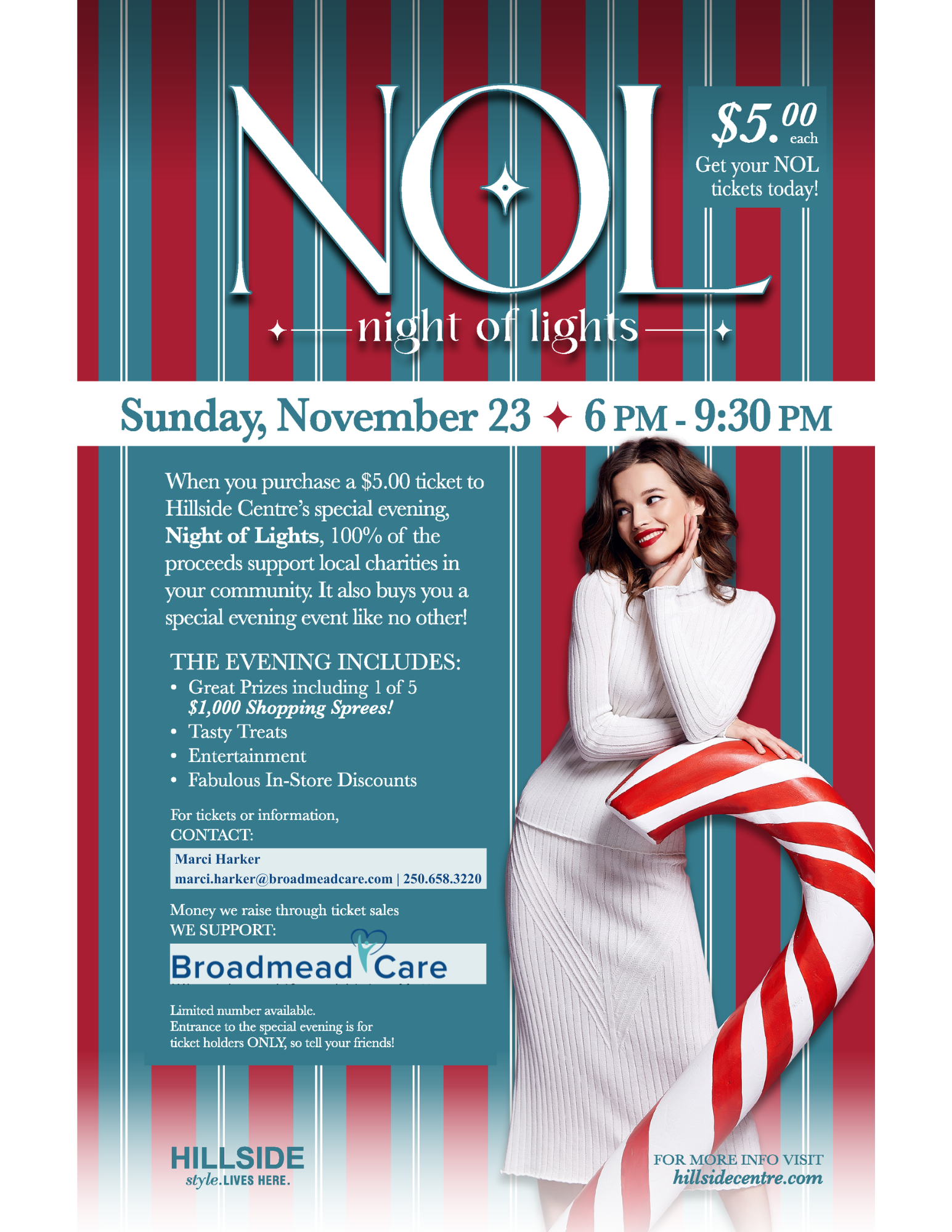 Hillside Mall’s Night of Lights Tickets Available at Broadmead Care ...